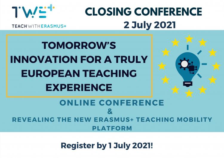 TWE+ Closing Conference: Tomorrow’s Innovation for a Truly European ...