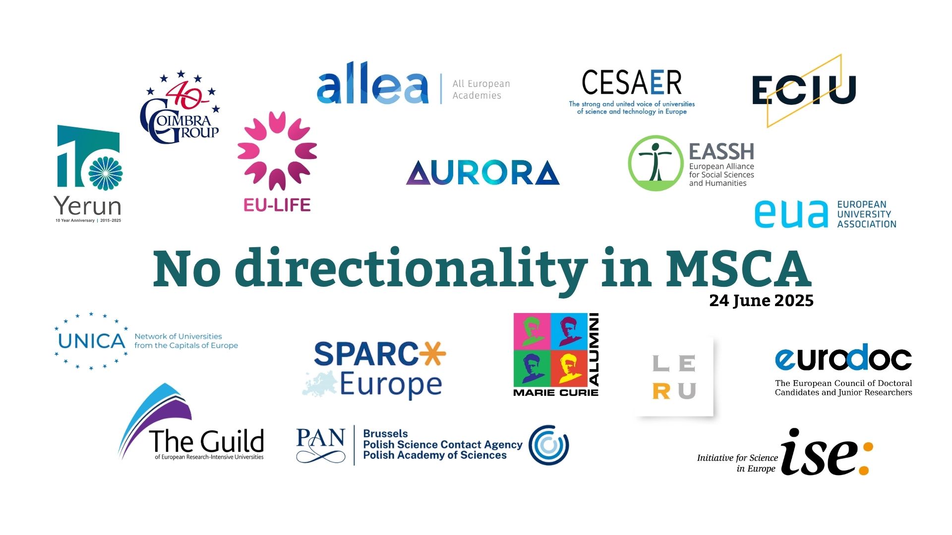 No Directionality in MSCA – Joint statement to preserve the bottom-up ...